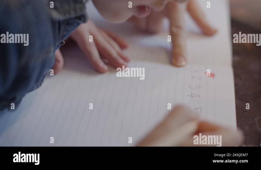 Kid handwriting Stock Videos & Footage - HD and 4K Video Clips - Alamy