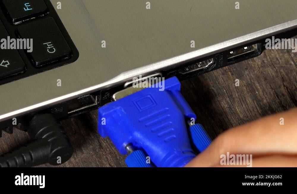 Black blue vga cable Stock Videos & Footage - HD and 4K Video Clips - Alamy