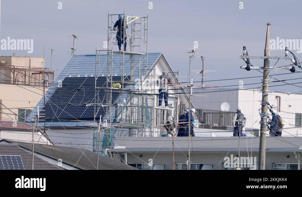 Japanese building construction Stock Videos & Footage - HD and 4K Video ...