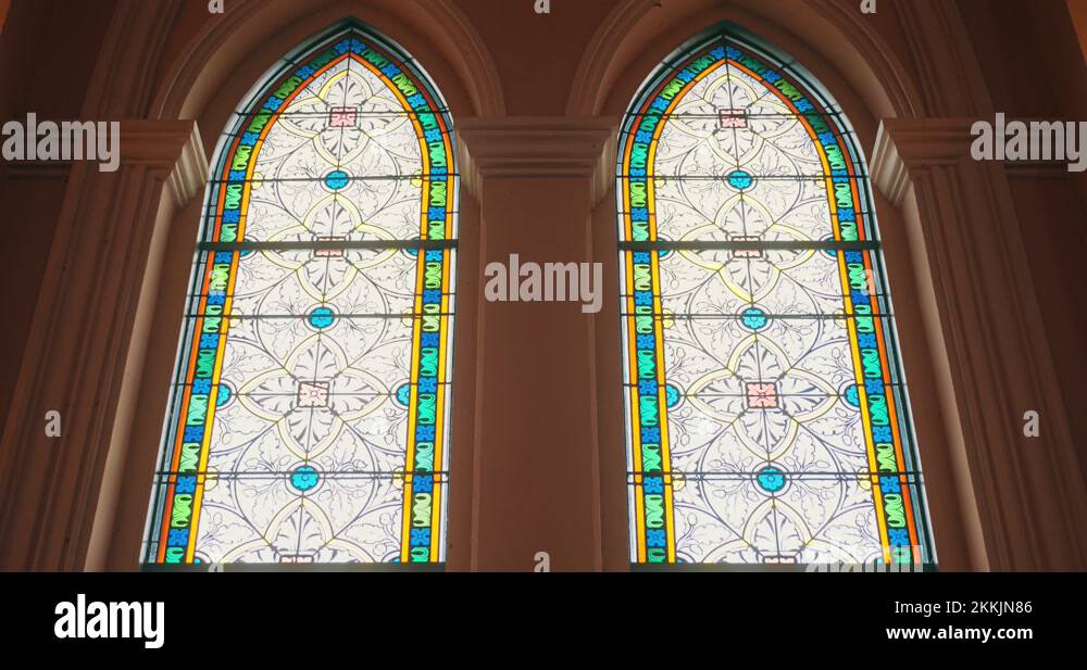 Stained glass window light rays Stock Videos & Footage - HD and 4K ...