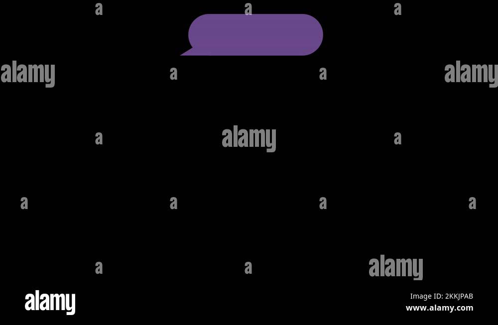 Text typing in messenger, sending message, message bubble for custom ...