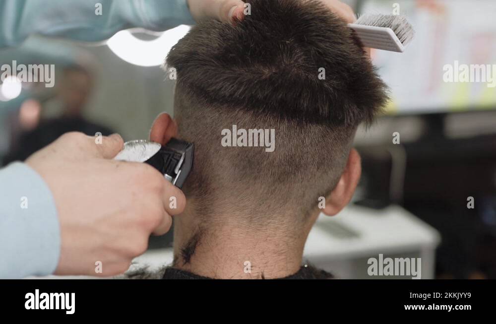 Buzz cut haircut Stock Videos & Footage - HD and 4K Video Clips - Alamy