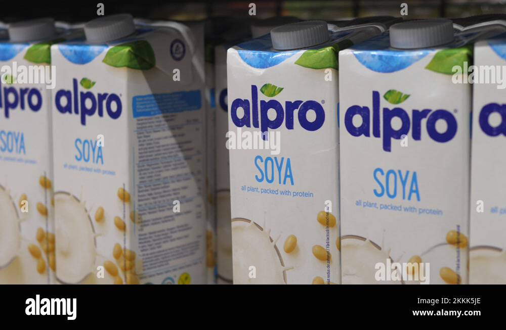 Alpro milk Stock Videos & Footage - HD and 4K Video Clips - Alamy