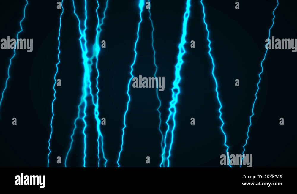 Blue electric current flow abstract neon video animation Stock Video ...