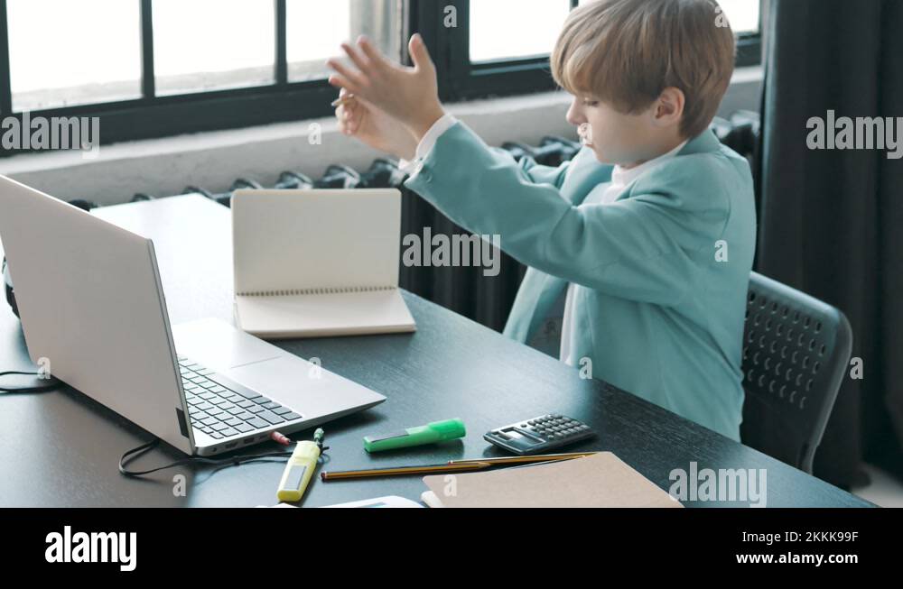 Sad kid laptop Stock Videos & Footage - HD and 4K Video Clips - Alamy