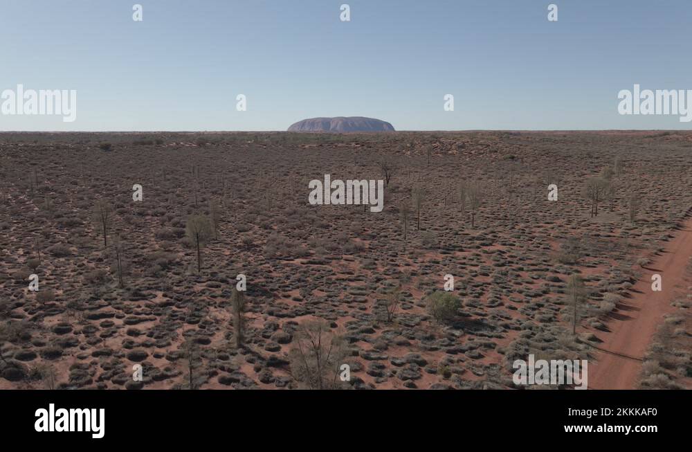 Ayers Rock Or Uluru - World Heritage Site At Uluru-Kata Tjuta National ...