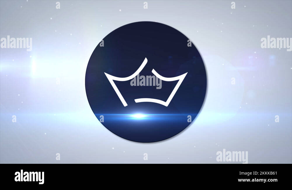 Crown CRW Cryptocurrency Logo Coin 3d Animation Motion Graphics Reveal ...