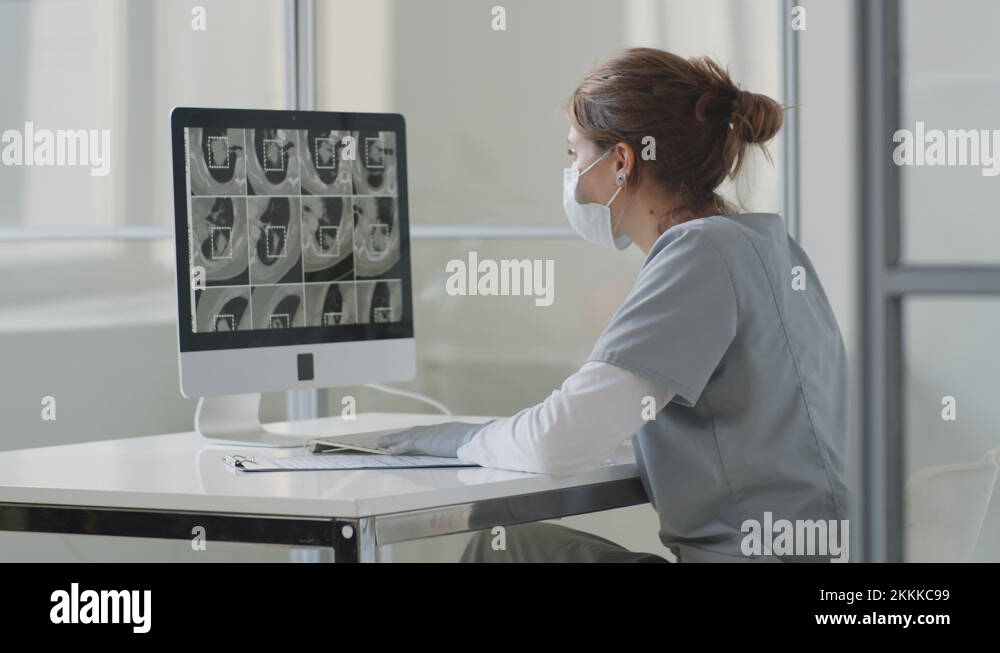 Female doctor watching scan Stock Videos & Footage - HD and 4K Video ...