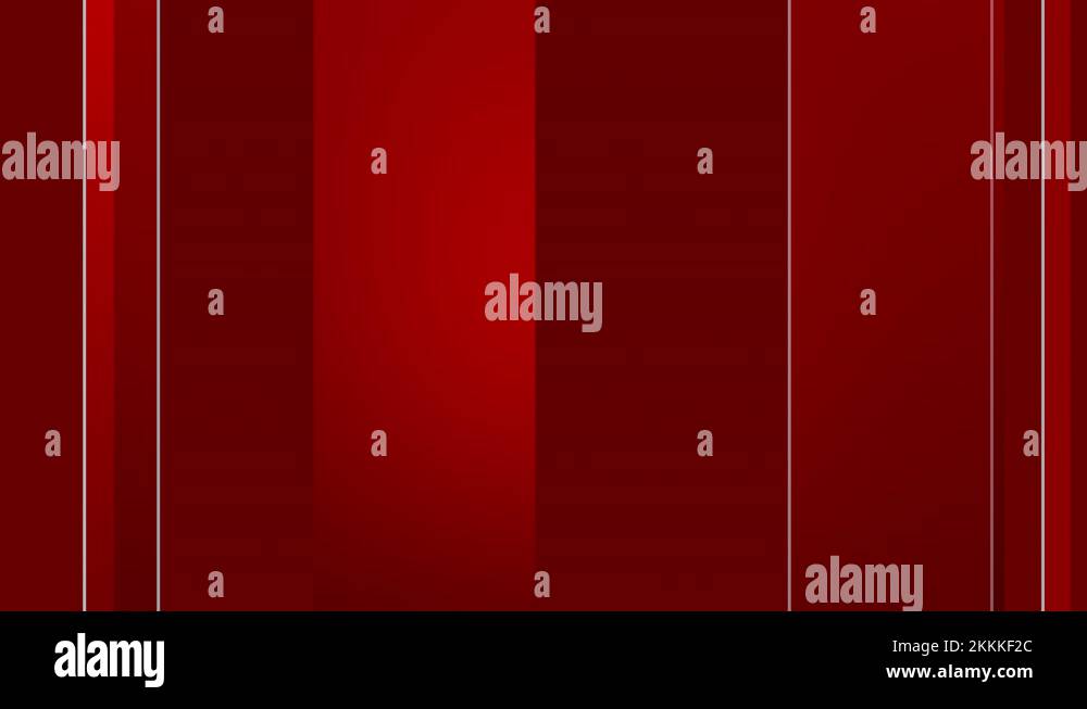 Abstract animation of sliding red rectangle shapes with highlights on a ...