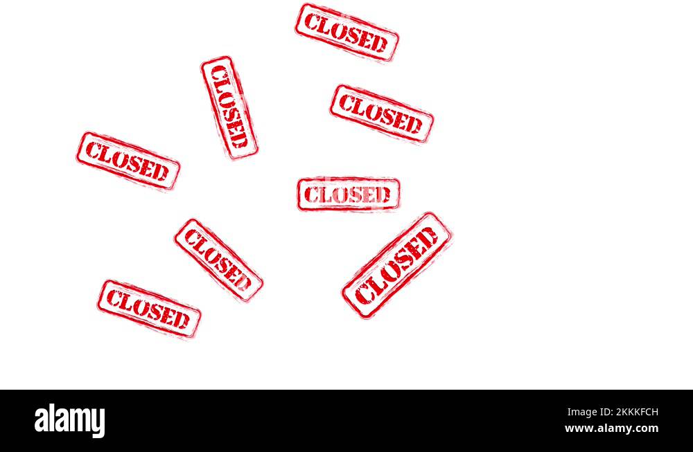 Closed stamp Stock Videos & Footage - HD and 4K Video Clips - Alamy