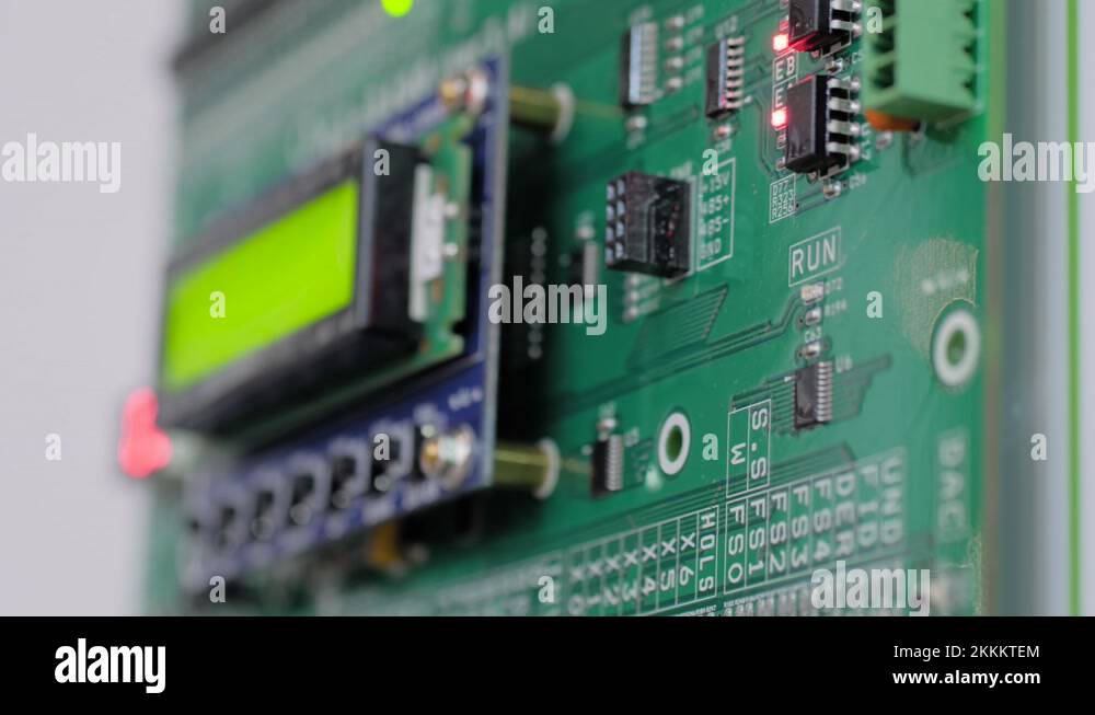 Printed circuit board - pcb for elevator with display module at lift ...