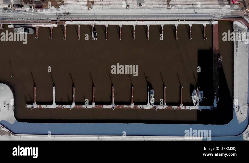 Noorderhaven top down aerial pan showing the structure of the ...