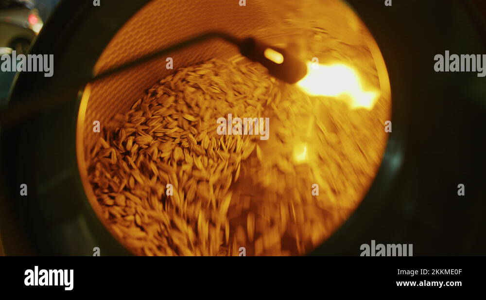 Sunflower Seeds Roasting as a Street Food at Iskan Street in Erbil ...