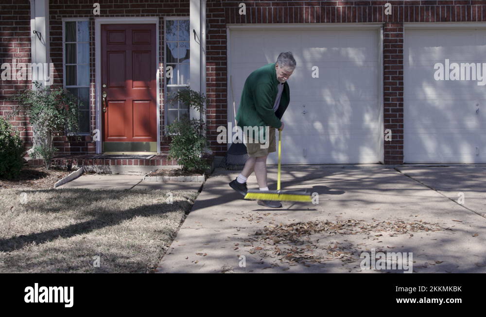 Older man sweeping Stock Videos & Footage - HD and 4K Video Clips - Alamy