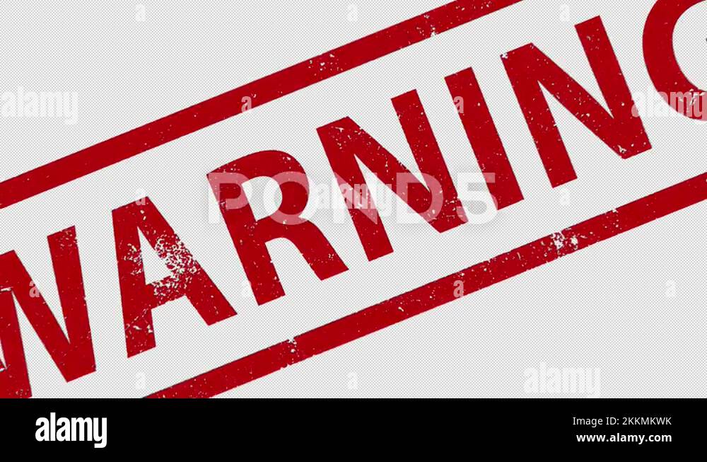 Warning stamp sign seal Stock Videos & Footage - HD and 4K Video Clips ...
