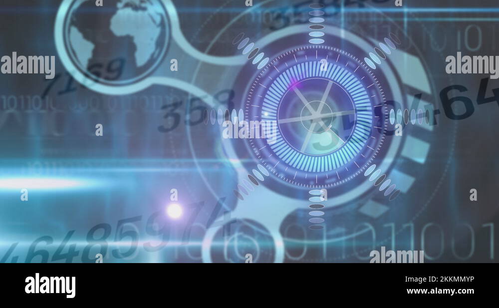 Animation numbers changing scope scanning Stock Videos & Footage - HD and 4K Video Clips - Alamy
