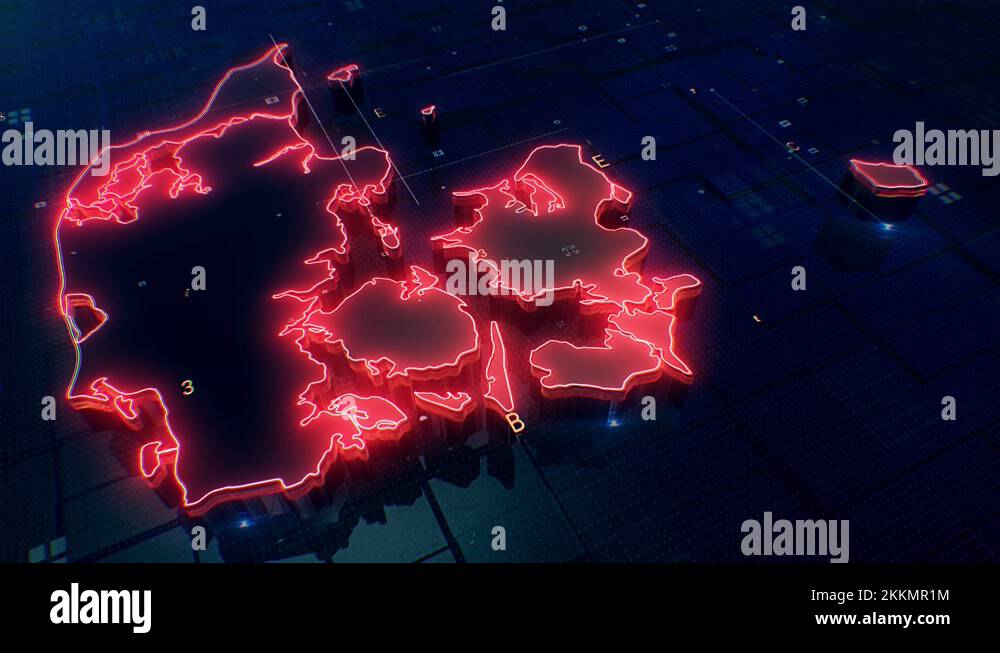 Denmark map Stock Videos & Footage - HD and 4K Video Clips - Alamy