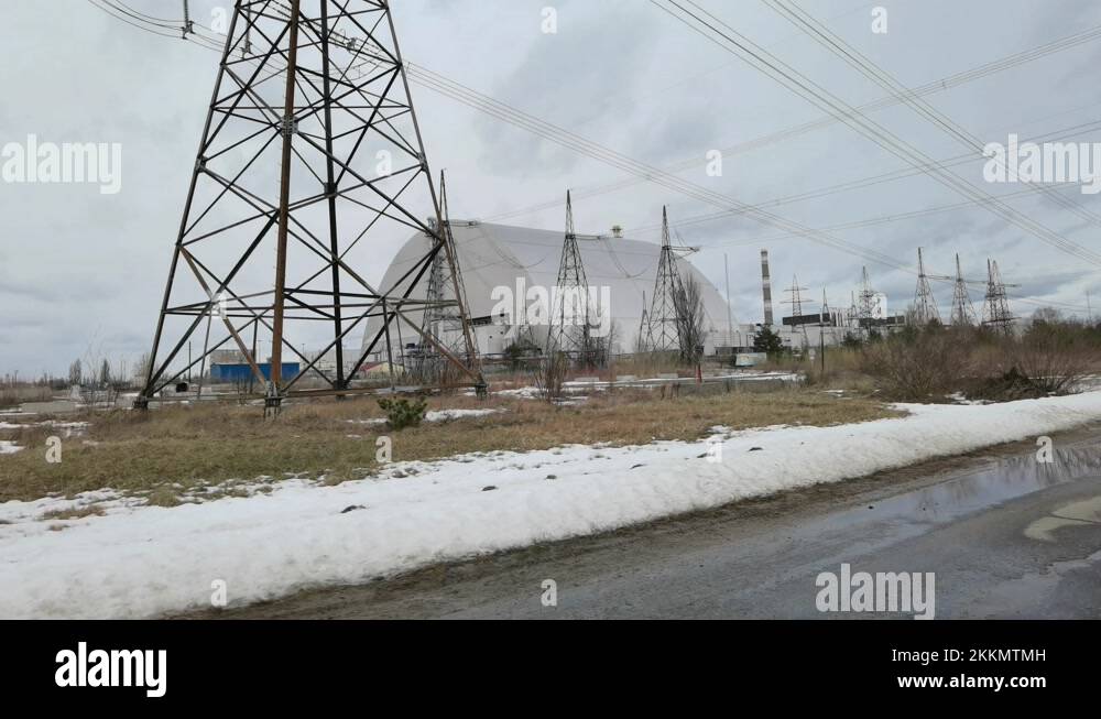 Chernobyl Nuclear power plant. Chernobyl new safe confinement ...