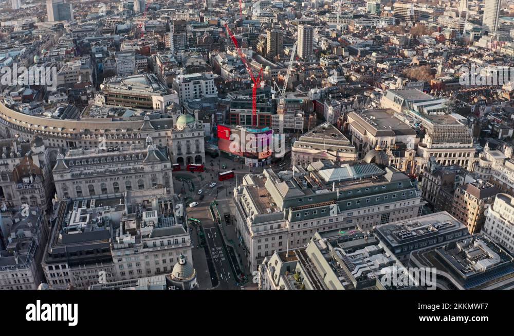 Piccadilly circus london aerial Stock Videos & Footage - HD and 4K ...