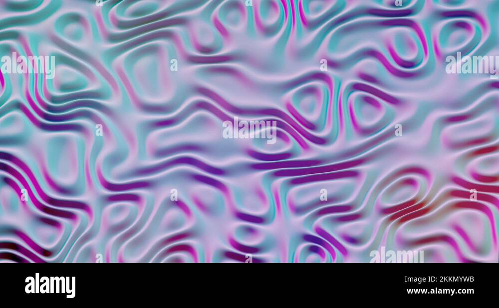 Seamless Animation Of Plastic Colored Material Forming Curves And Shap ...