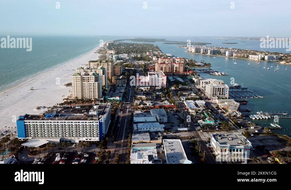 Clearwater beach florida aerial Stock Videos & Footage - HD and 4K ...