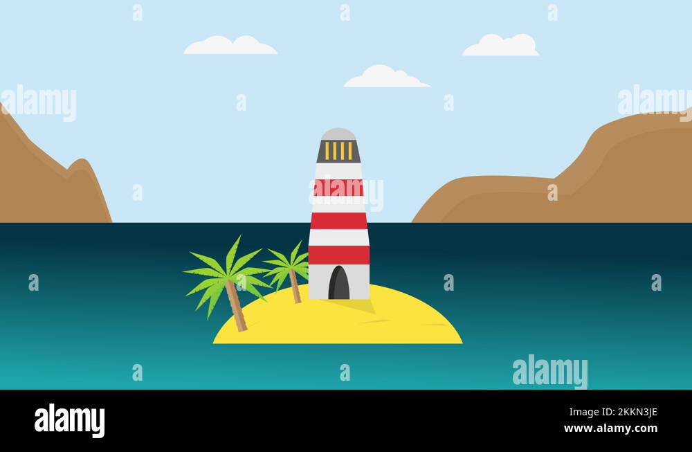 Cartoon lighthouse Stock Videos & Footage - HD and 4K Video Clips - Alamy