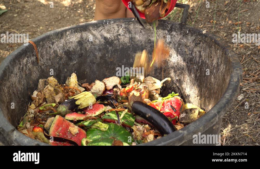 Food recycling bin Stock Videos & Footage - HD and 4K Video Clips - Alamy