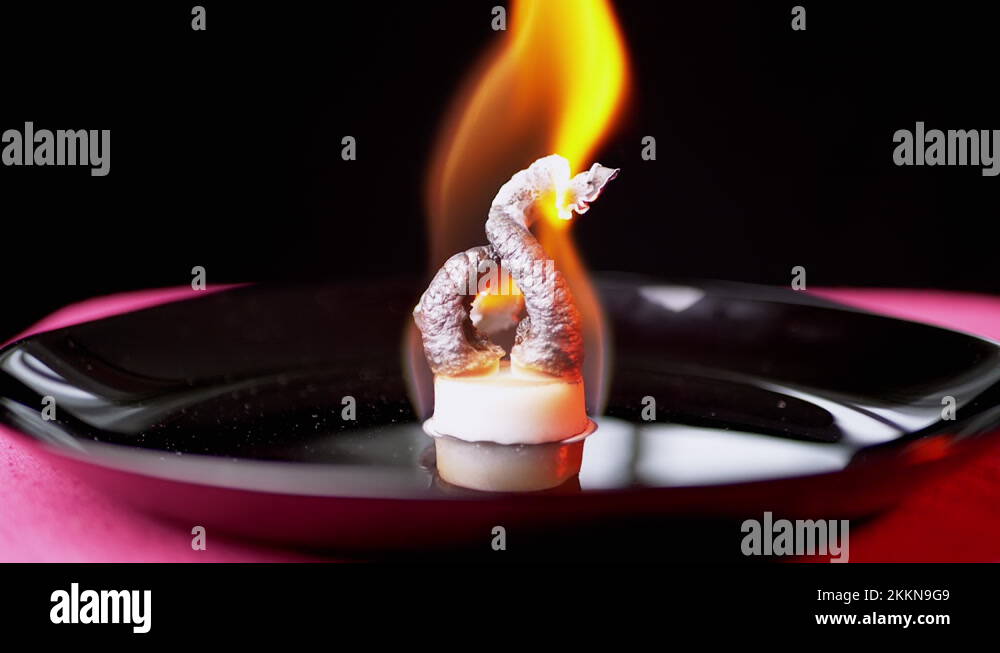 Pharaoh Snakes, Chemical Experiment with Calcium Gluconate Tablets, Dry ...