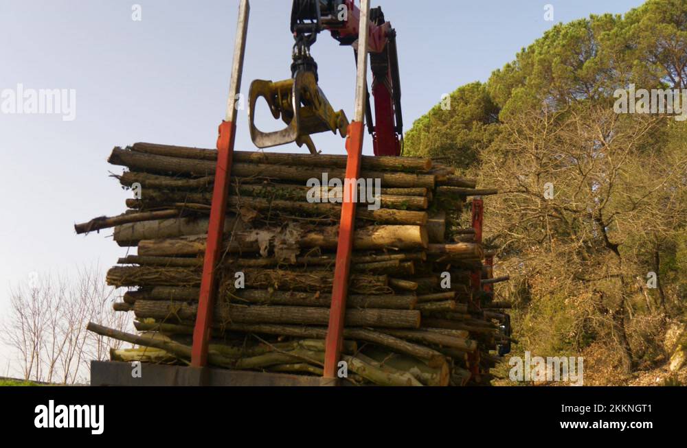 Truck mounted lifting crane Stock Videos & Footage - HD and 4K Video ...