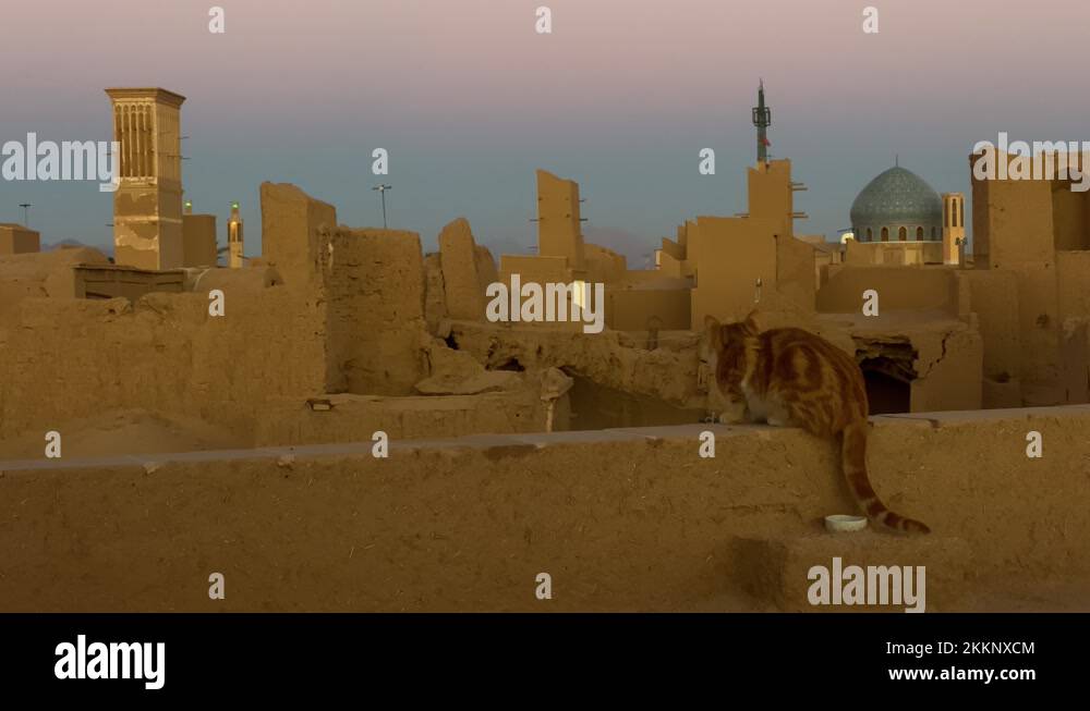 East yazd desert architecture traditional Stock Videos & Footage - HD ...