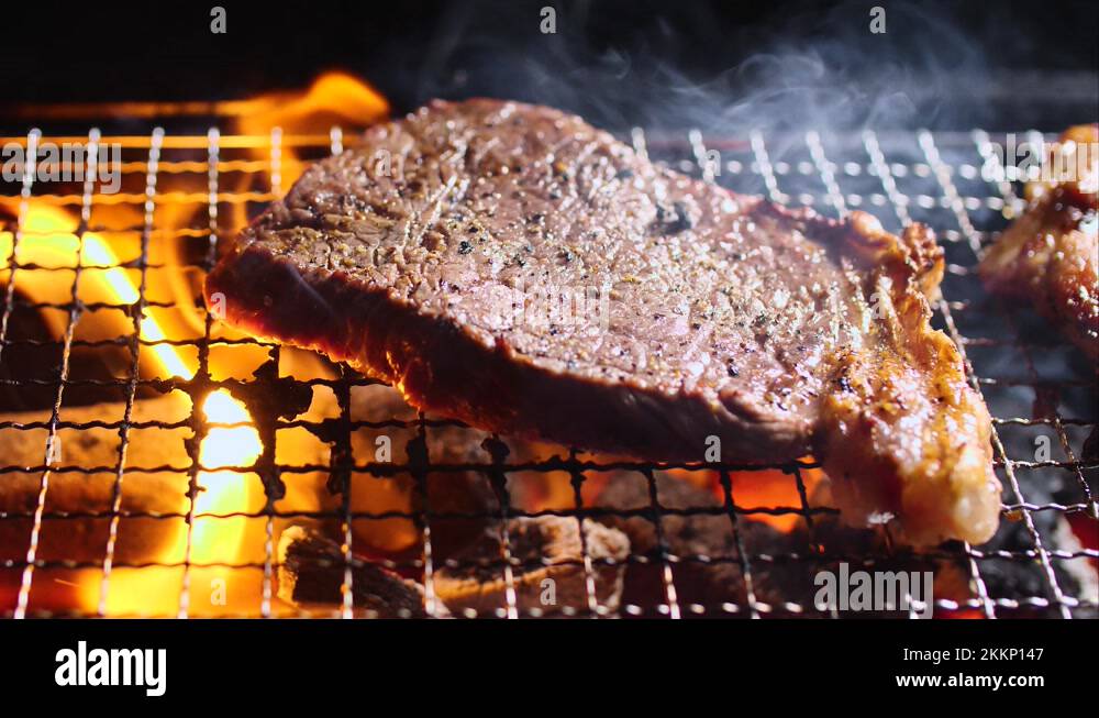 Steak cooking with fire Stock Videos & Footage - HD and 4K Video Clips ...
