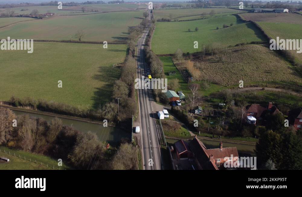 Roman road aerial england Stock Videos & Footage - HD and 4K Video ...