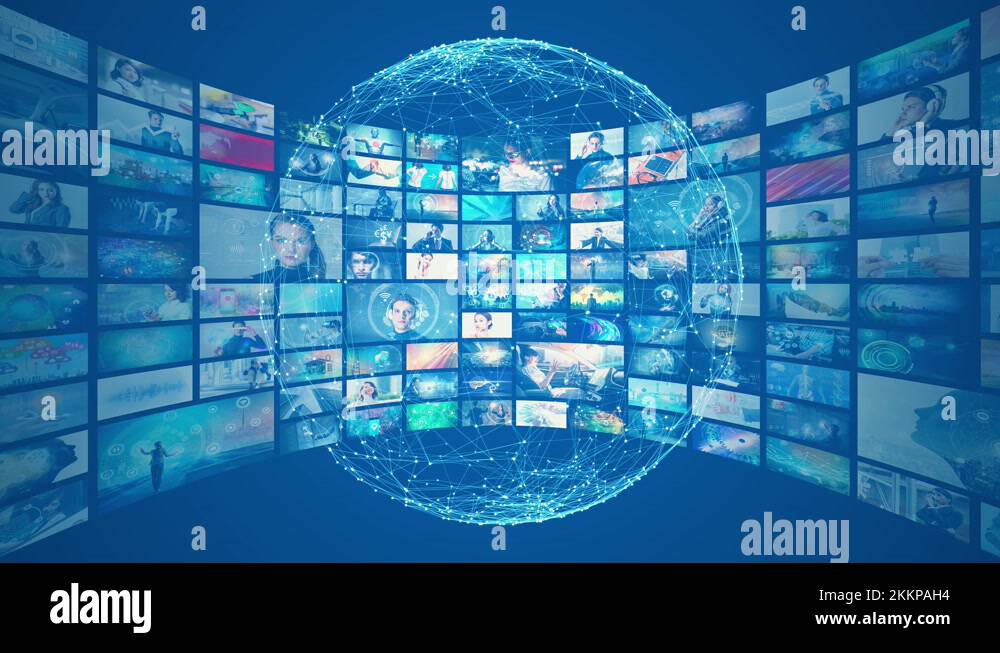 Image analysis concept. AI (Artificial Intelligence). Visual contents ...