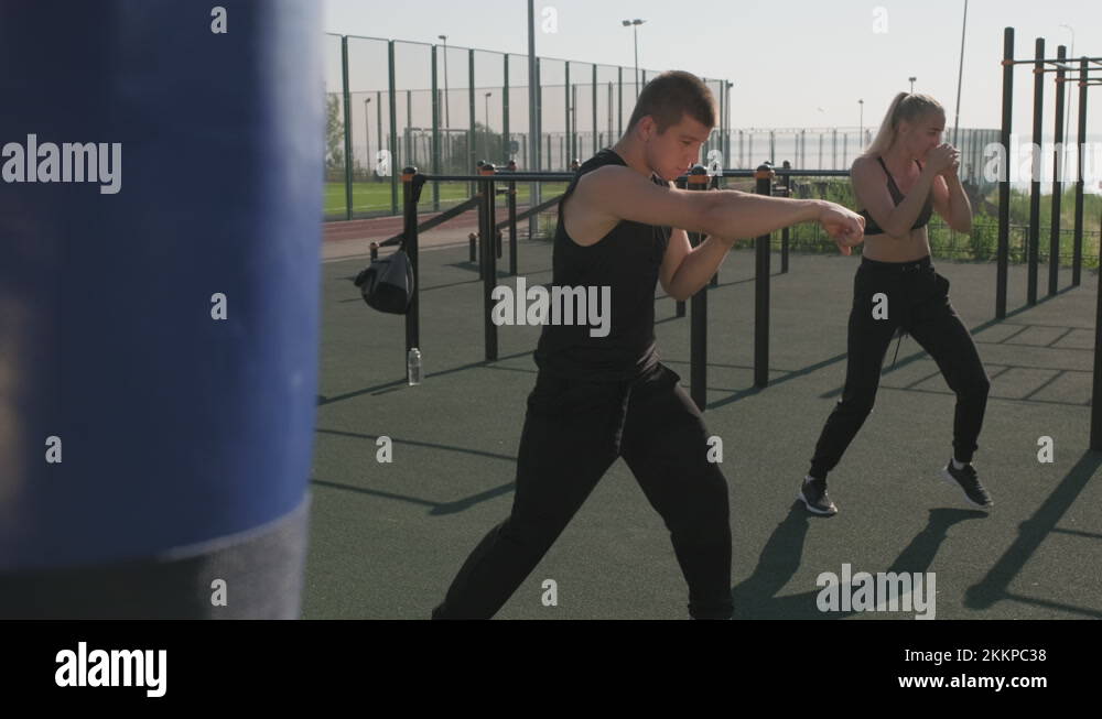 Couple boxing exercise Stock Videos & Footage - HD and 4K Video Clips ...