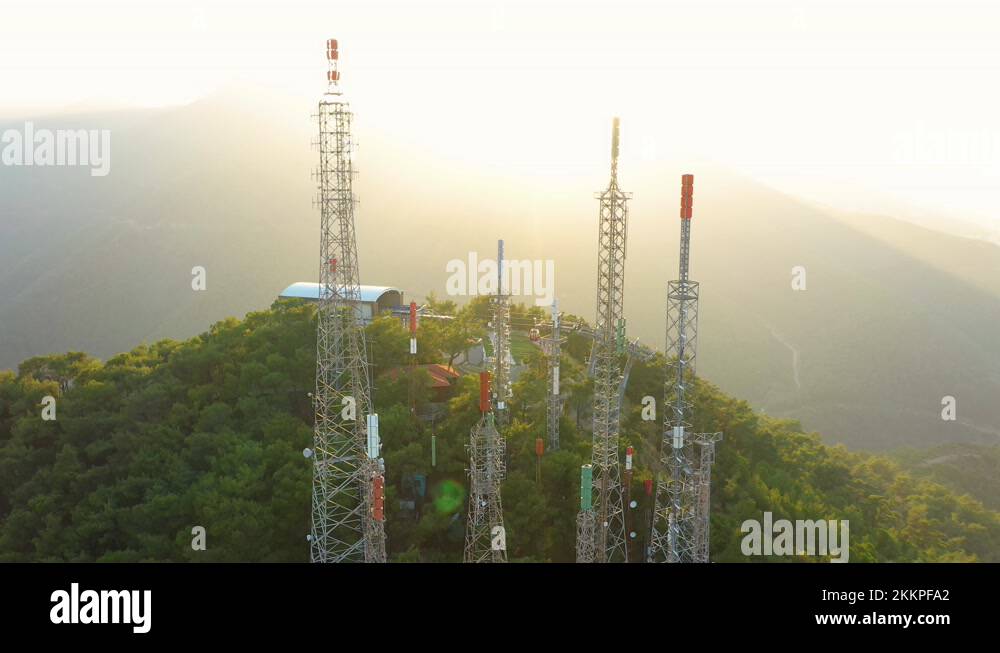 Communication towers antennas Stock Videos & Footage - HD and 4K Video ...