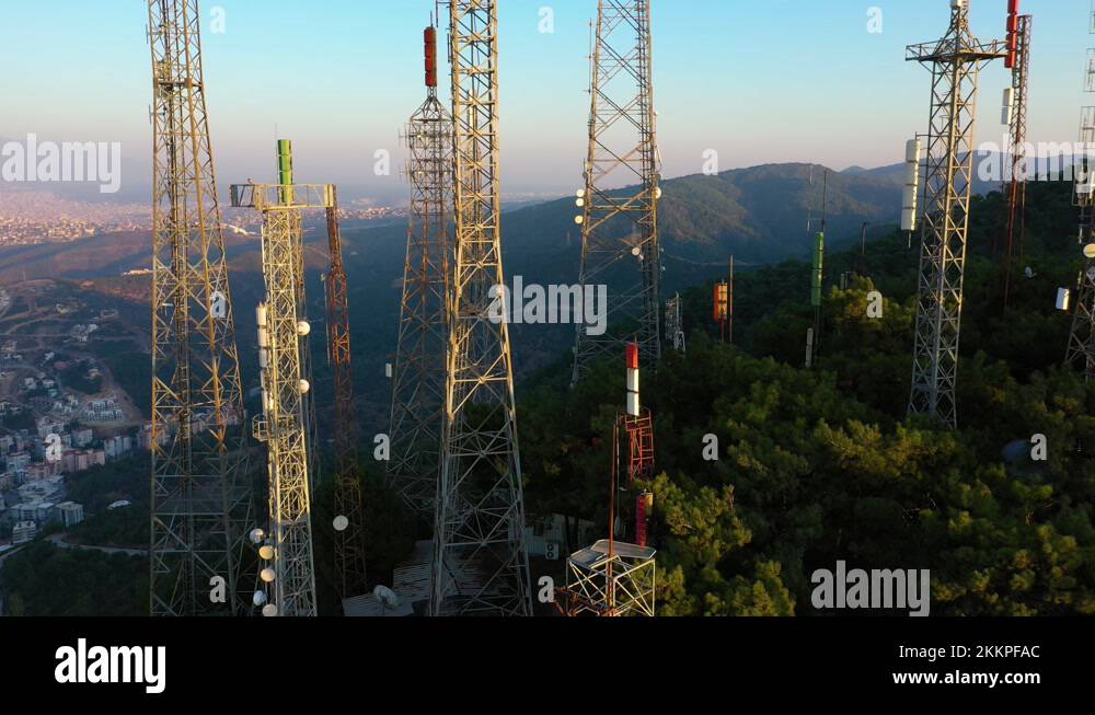 High voltage antennas Stock Videos & Footage - HD and 4K Video Clips - Alamy