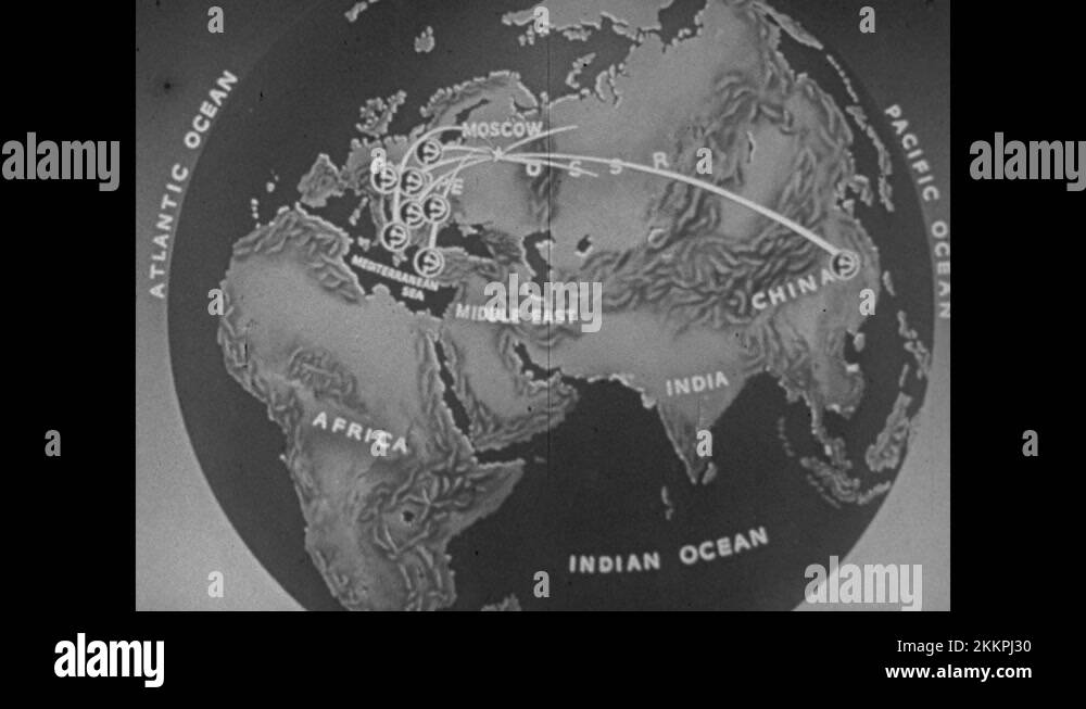 1950s map of europe Stock Videos & Footage - HD and 4K Video Clips - Alamy
