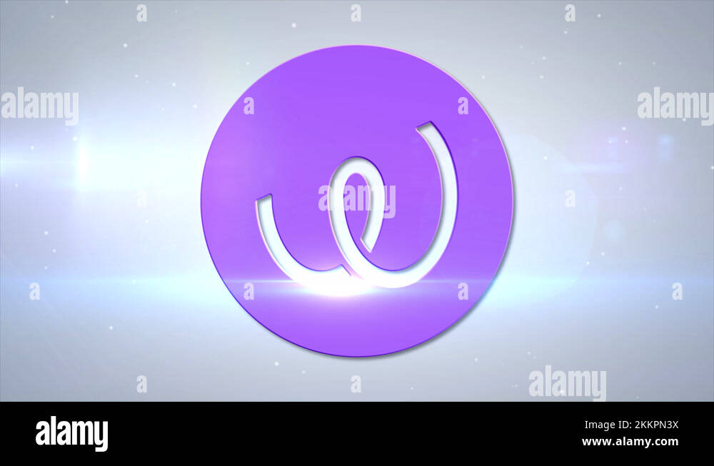 Energy Web Token EWT Cryptocurrency Logo Coin 3d Animation Motion ...