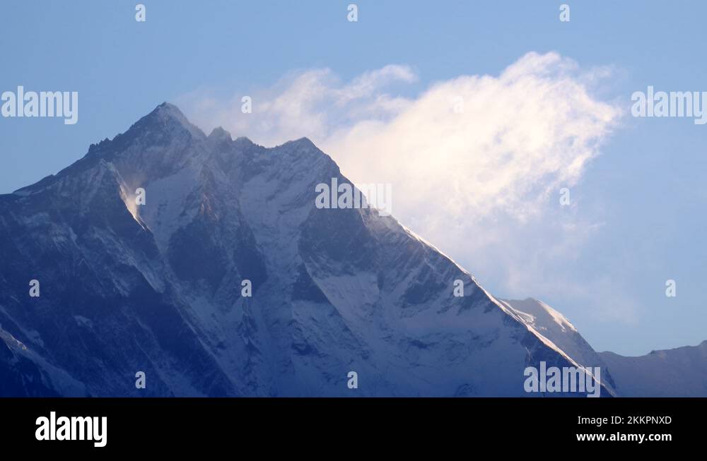 Himalaya peak in clouds everest Stock Videos & Footage - HD and 4K ...