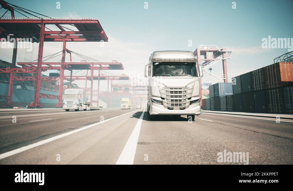 Containertruck Stock Videos & Footage - HD and 4K Video Clips - Alamy
