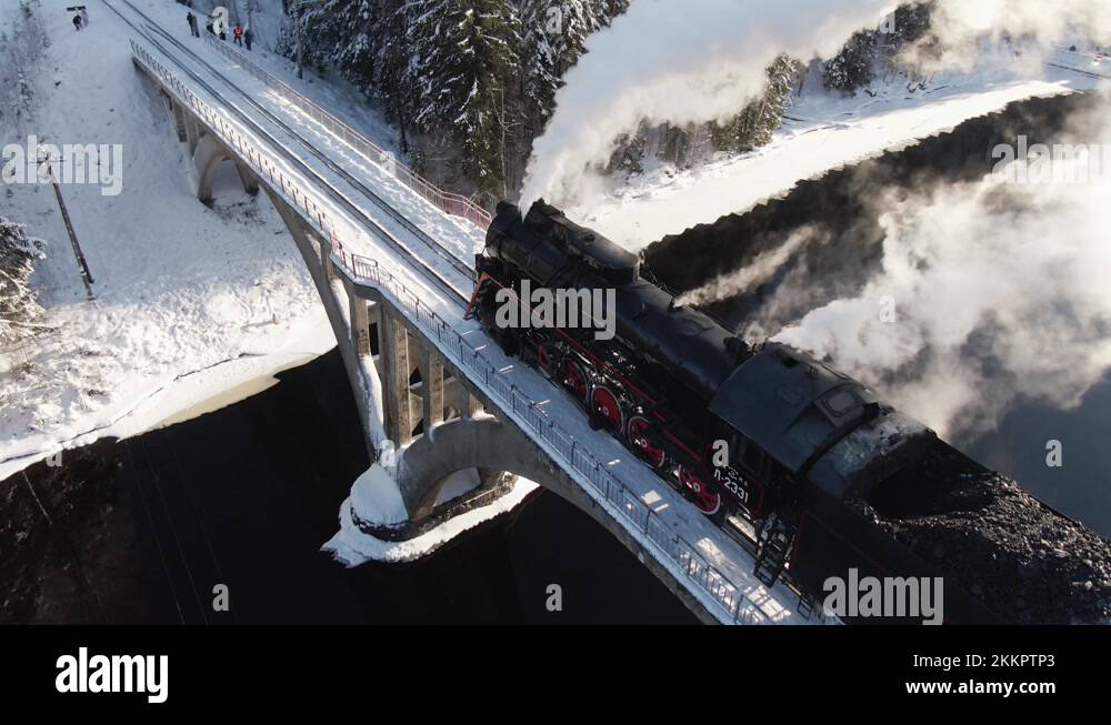 Steam locomotive on bridge Stock Videos & Footage - HD and 4K Video ...