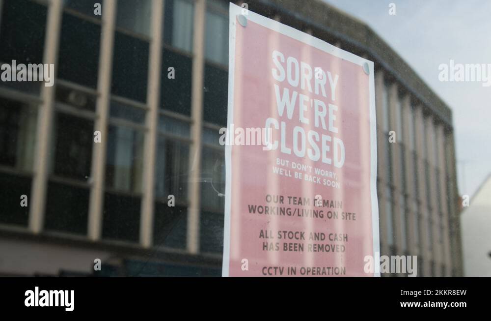 Closure of shop Stock Videos & Footage - HD and 4K Video Clips - Alamy