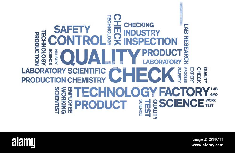 4k Quality Check Animated Tag Word Cloud,Text Design Animation seamless ...