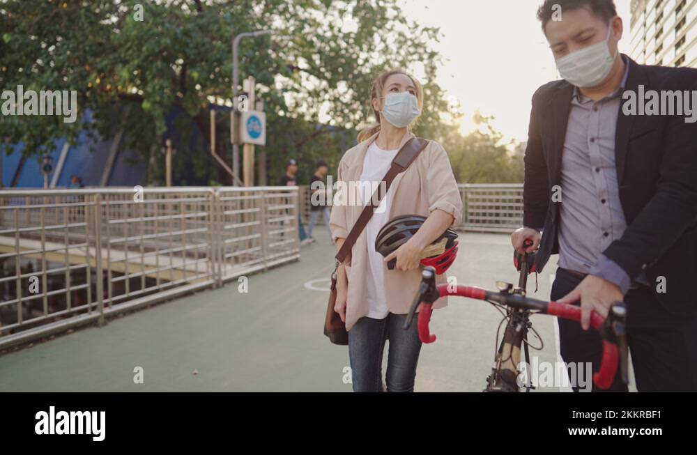 Two friends discussing on personal matters, everyday life in new normal ...