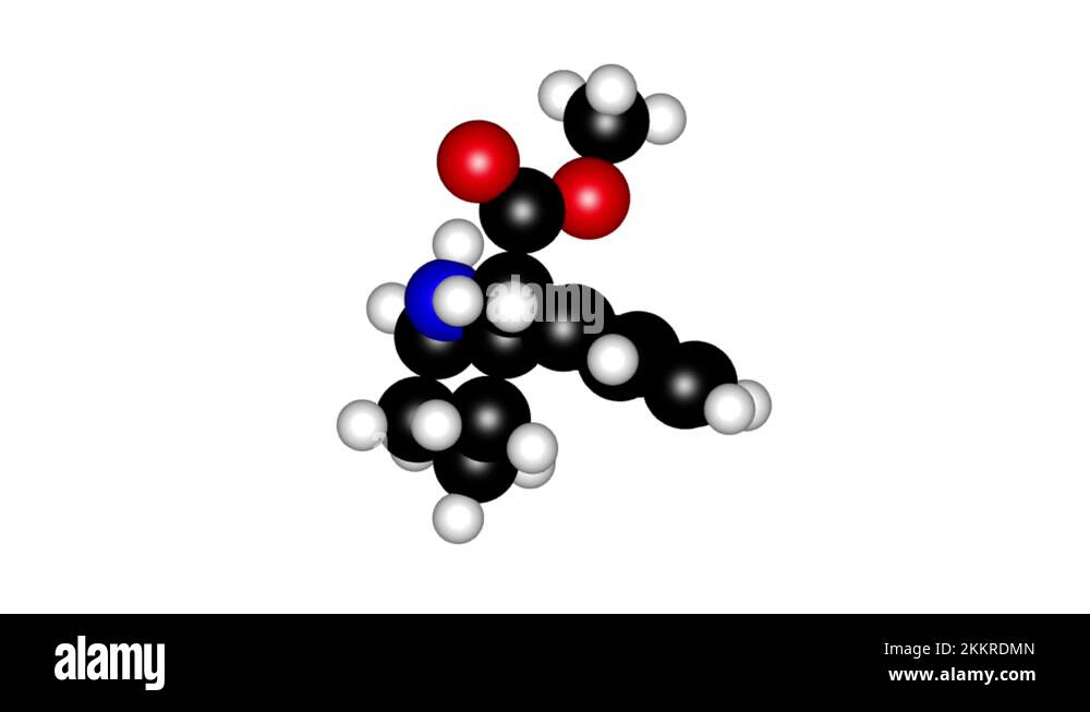 Dexmethylphenidate molecule 3D ADHD attention deficit hyperactivity ...