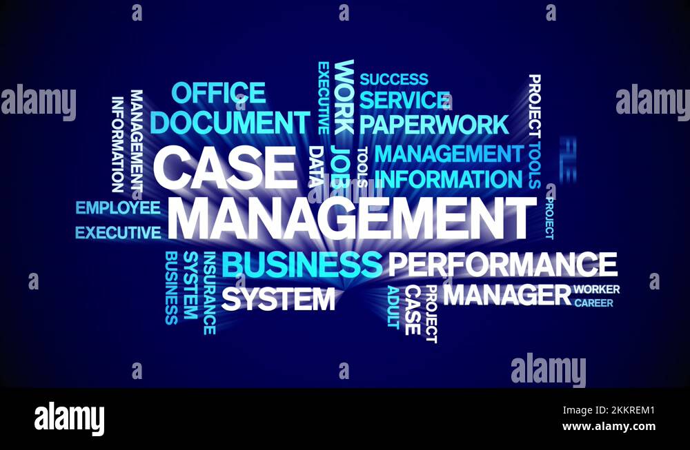 4k Case Management Animated Tag Word Cloud,Text Design Animation ...