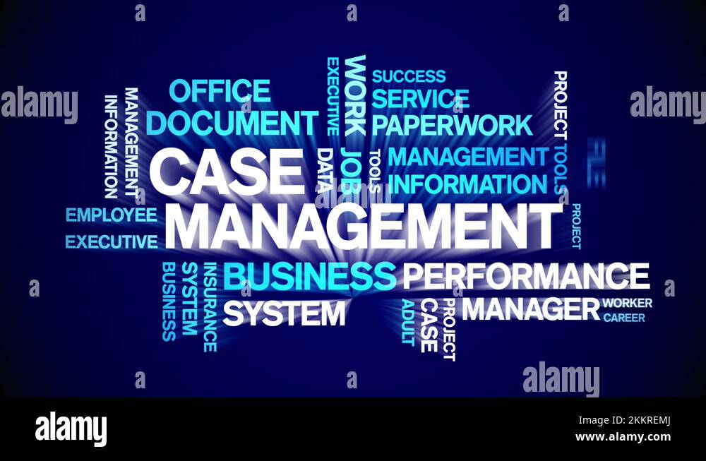 4k Case Management Animated Tag Word Cloud,Text Design Animation ...