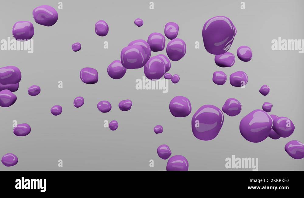 Liquid fluid shape abstract background animation. 4k loop animation ...
