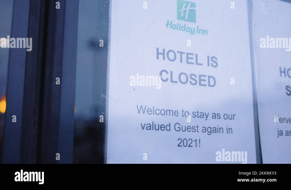 Hotel closed sign Stock Videos & Footage - HD and 4K Video Clips - Alamy