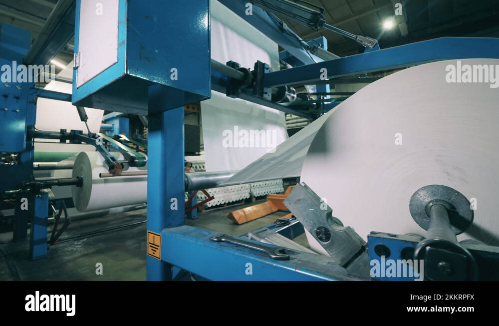 Paper manufacturing plant Stock Videos & Footage - HD and 4K Video ...